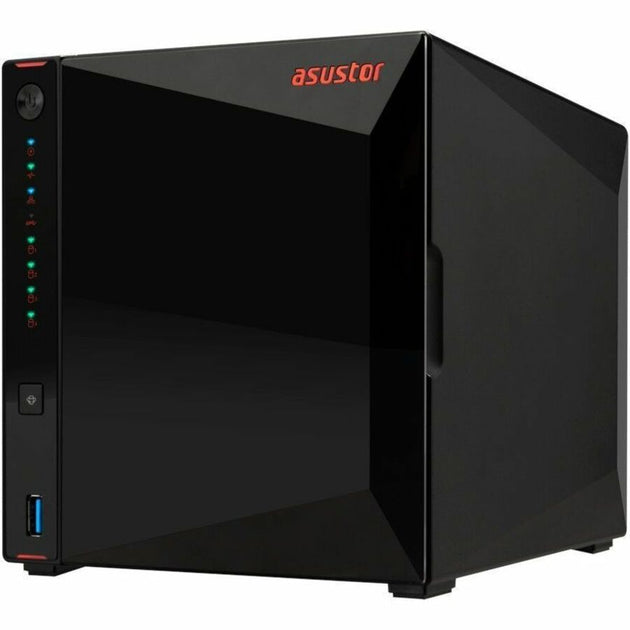 ASUSTOR NIMBUSTOR 4 GEN2 AS5404T 4 BAY NAS, QUAD-CORE 2.0GHZ CPU, DUAL | PcHybrid