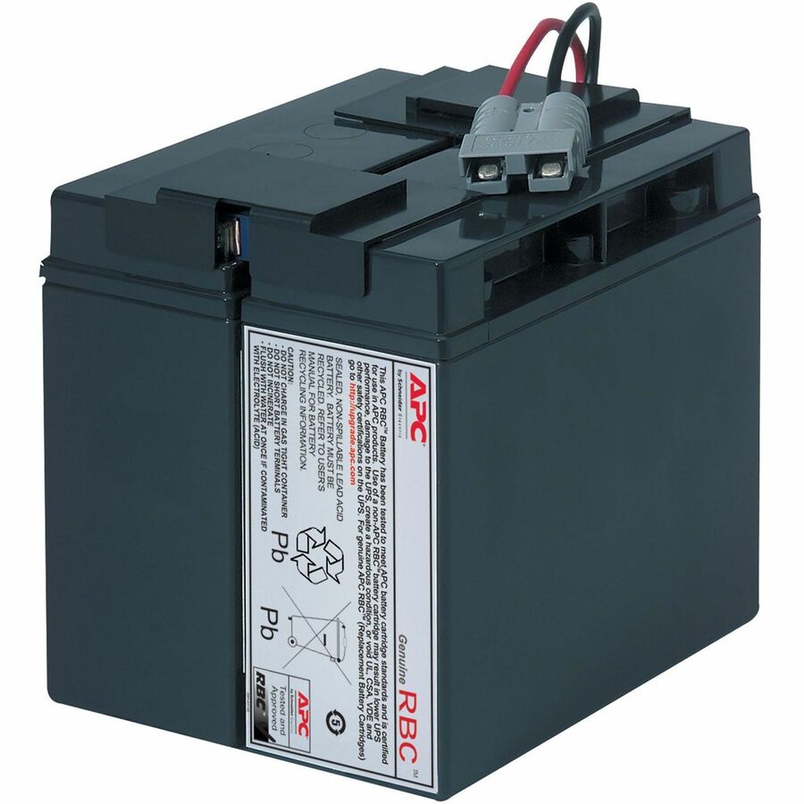 APC Replacement Battery Cartridge for Back-UPS, 12V 9Ah lead-acid batt ...