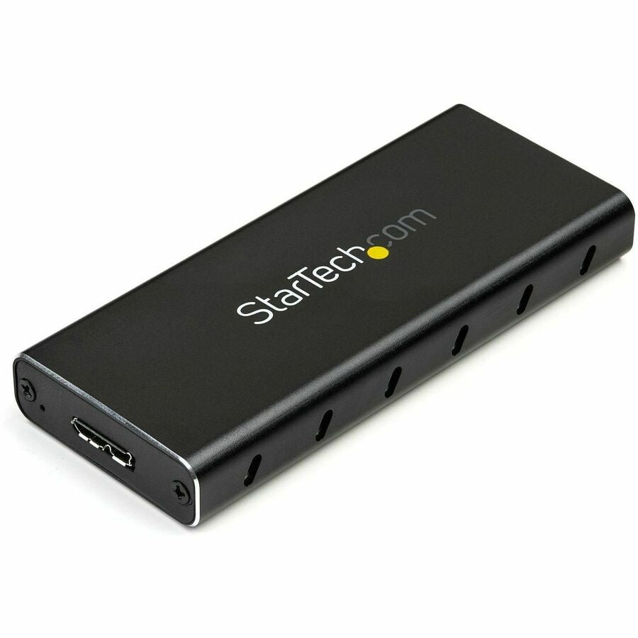StarTech.com M.2 SSD Enclosure for M.2 SATA SSDs - USB 3.1 (10Gbps) wi ...