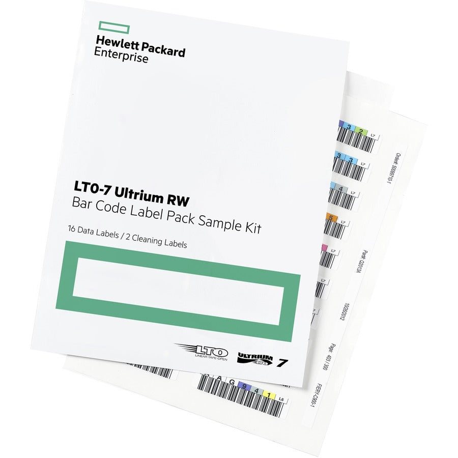 HPE LTO-7 Ultrium Re-writable Bar Code Label Pack | PcHybrid