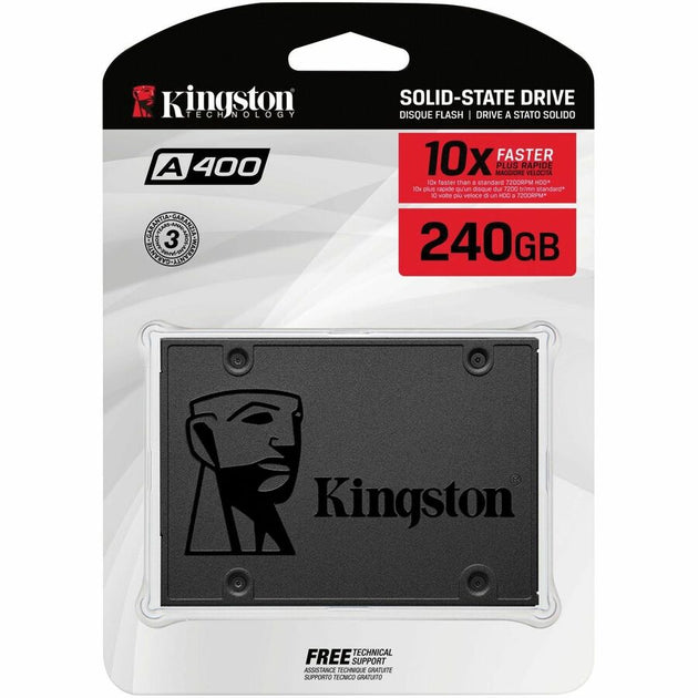 Kingston A400 240 GB Solid State Drive - 2.5" Internal - SATA (SATA/60 ...