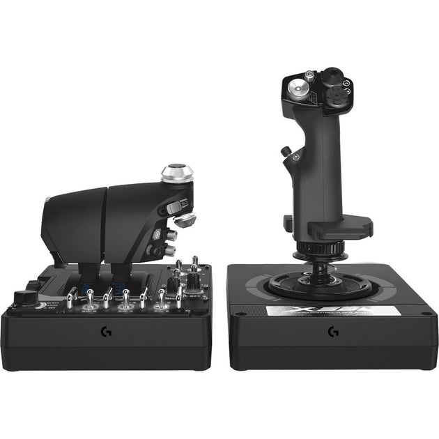 Logitech G X56 H.O.T.A.S. RGB Throttle and Stick Simulation Controller ...
