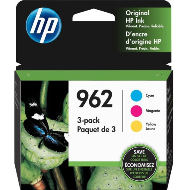 HP 962 Original Inkjet Ink Cartridge - Combo Pack - CMY - 3 Pack | PcHybrid