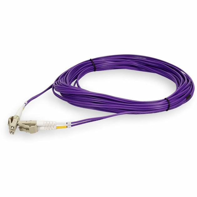 ADD-ON 10M LC M/M OM4 PURPLE FIBER PATCH CBL | PcHybrid