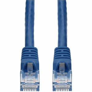 AddOn 8ft Blue CAT 6 PVC Ethernet Cable Snagless Bubble Boot RJ-45 M/M ...