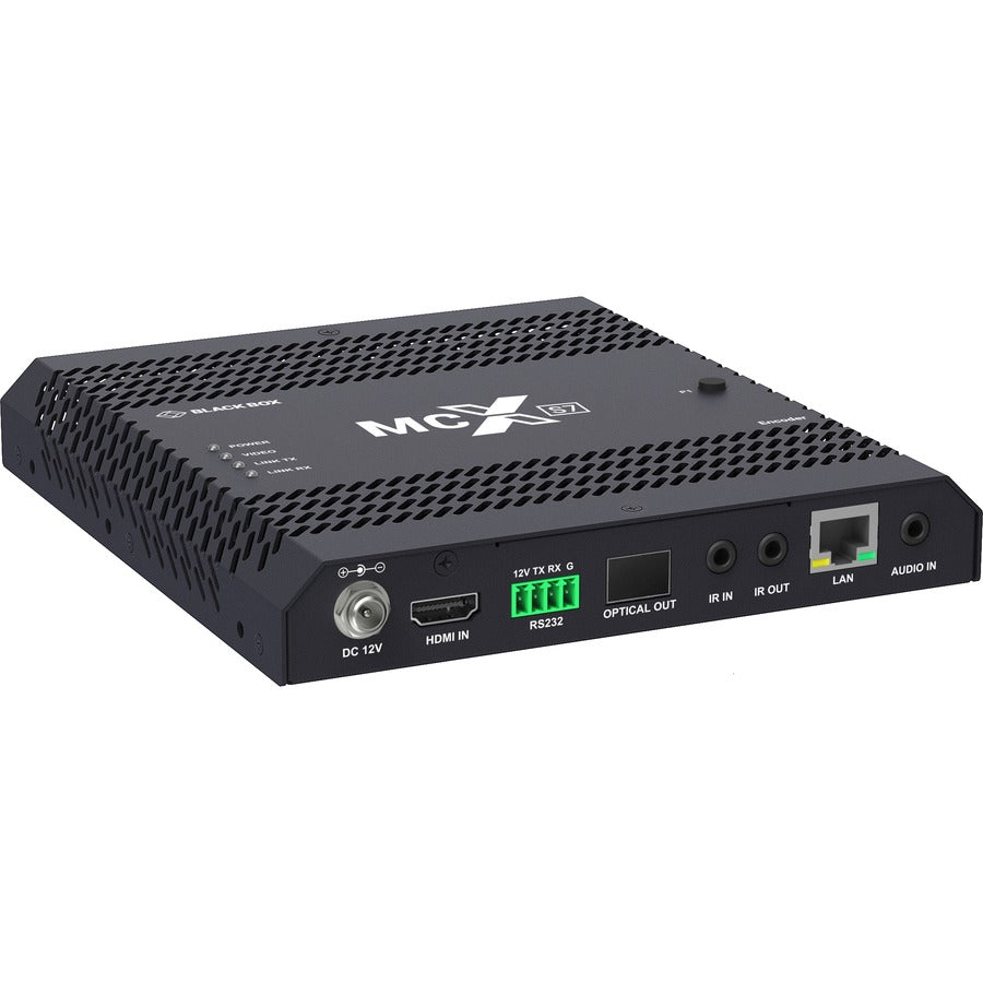 Black Box MCX S7 4K60 Network AV Encoder - HDCP 2.2, HDMI 2.0, 10-GbE ...