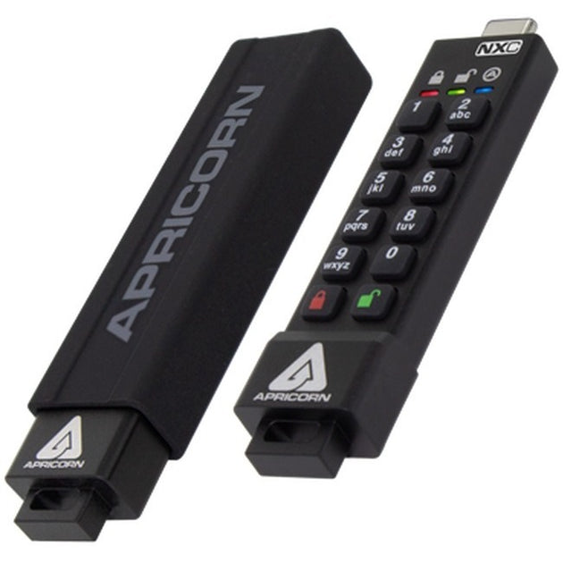 Apricorn Aegis Secure Key 3NXC 16GB USB 3.2 (Gen 1) Type C Flash Drive ...