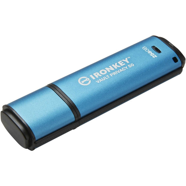 IronKey Vault Privacy 50 Series 256GB USB 3.2 (Gen 1) Type A Flash Dri ...