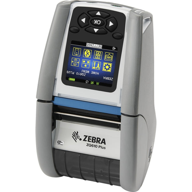 Zebra ZQ610 Plus-HC Desktop, Industrial, Mobile Direct Thermal Printer ...