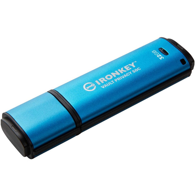 IronKey Vault Privacy 50 Series 32GB USB 3.2 (Gen 1) Type C Flash Driv ...