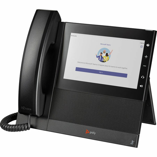 Poly CCX 600 Business Media Phone for Microsoft Teams and PoE-enabled ...