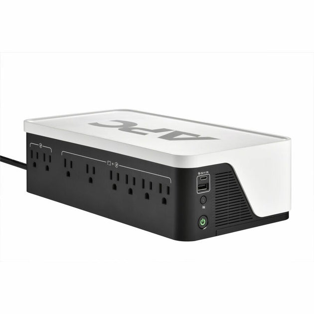 APC Back-UPS, 1050VA/600W, Floor/Wall Mount, 120V, 8x NEMA 5-15R outle ...