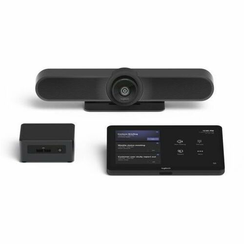 Logitech Small Room Tap + MeetUp + ASUS NUC for Microsoft Teams Rooms ...
