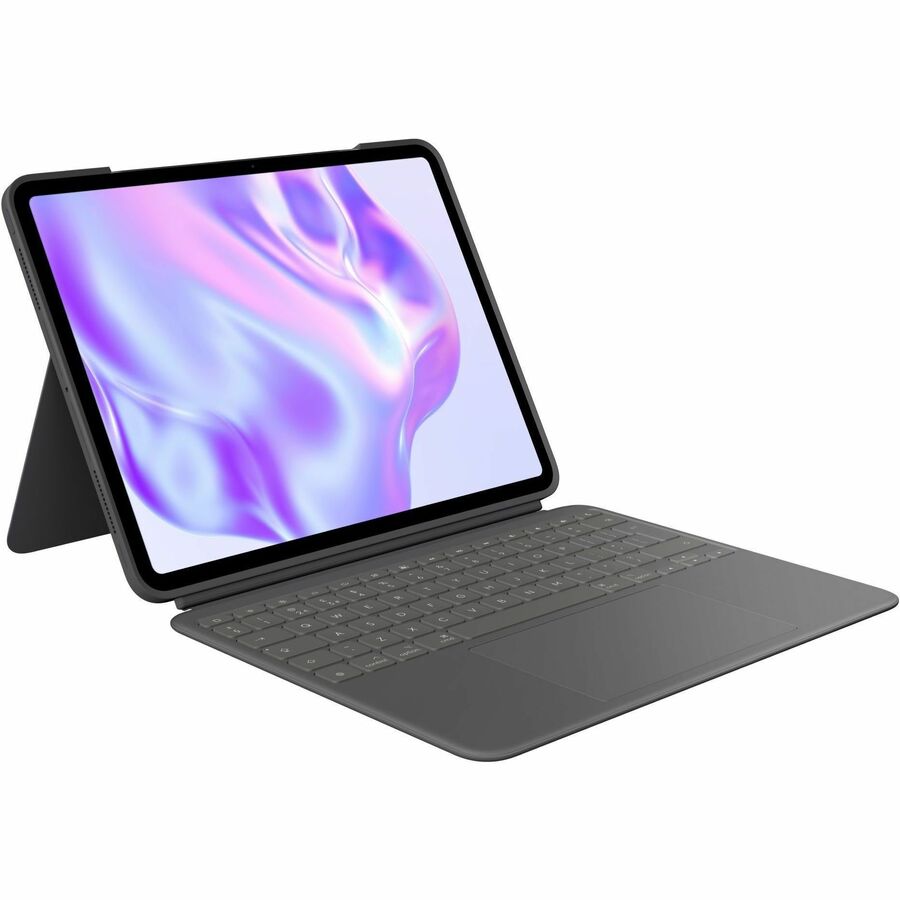 Logitech Combo Touch Keyboard/Cover Case for 13" Apple iPad Pro (7th G ...