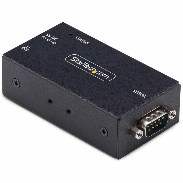 StarTech.com 1-Port Serial to Ethernet Adapter, IP Serial Device Serve ...