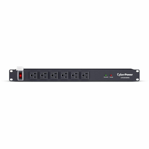 CyberPower CPS1615RMS Rackbar 16 - Outlet Surge Protector with 1800 J ...