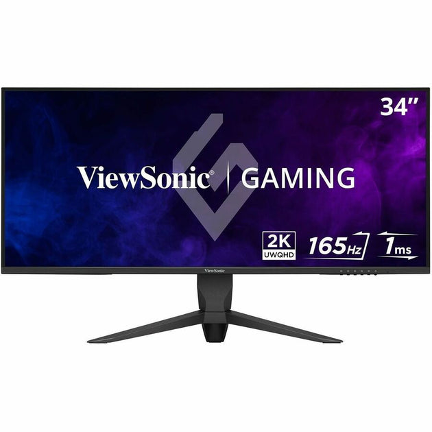 ViewSonic VX3418-2K 34" Class UW-QHD Gaming LED Monitor - 21:9 - Black ...
