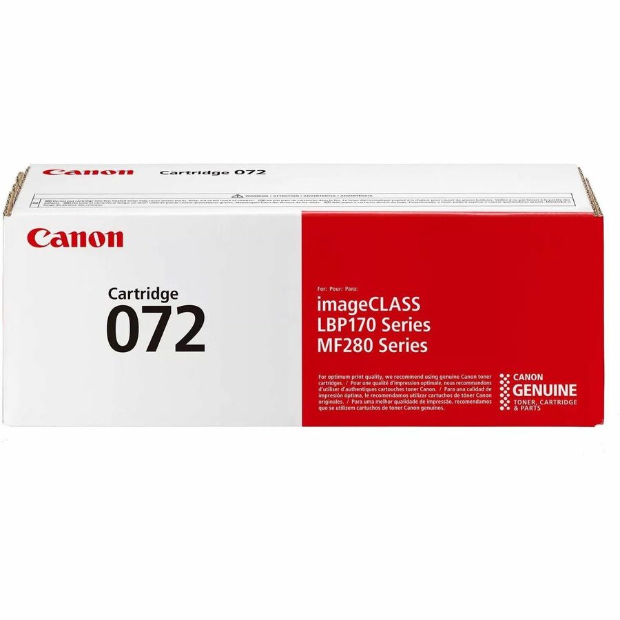 Canon 72 Original Laser Toner Cartridge - Box - Black - 1 Pack | PcHybrid
