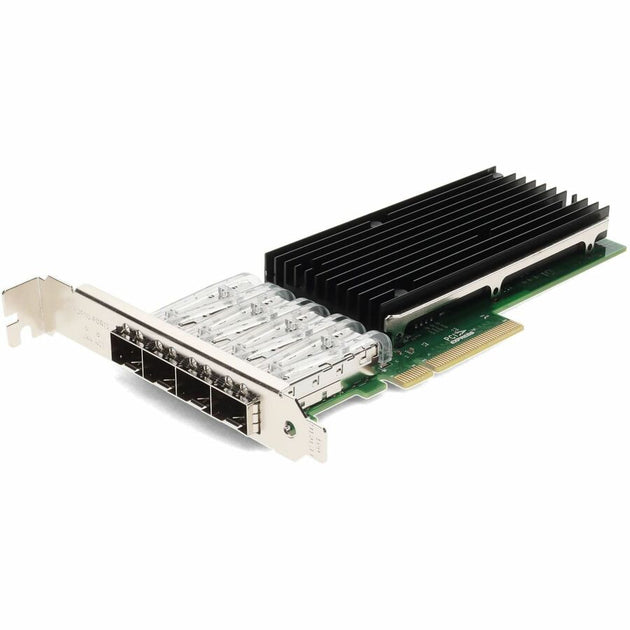 AddOn 10Gbs Quad Open SFP+ Port PCIe 3.0 x8 Network Interface Card ...