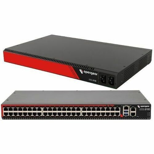 OPENGEAR 48 SERIAL STRAIGHT PINOUT, 2X 1GBE, ARM 1.6GHZ 2-CORE 2GB MEM ...
