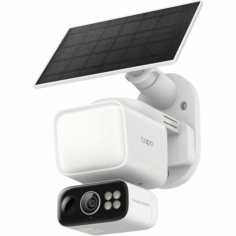 Tapo Solar-Powered Floodlight Pan/Tilt Security Camera Kit | PcHybrid