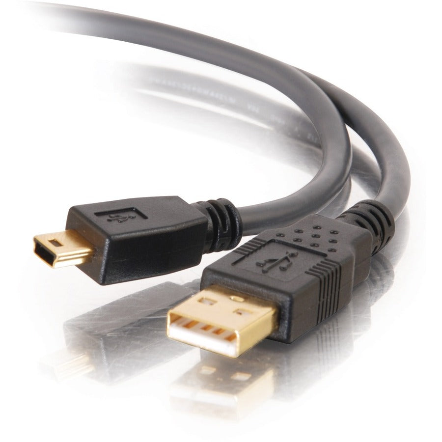 C2G Ultima Series 6.6ft USB A to USB Mini B Cable - USB to Mini B Cabl ...