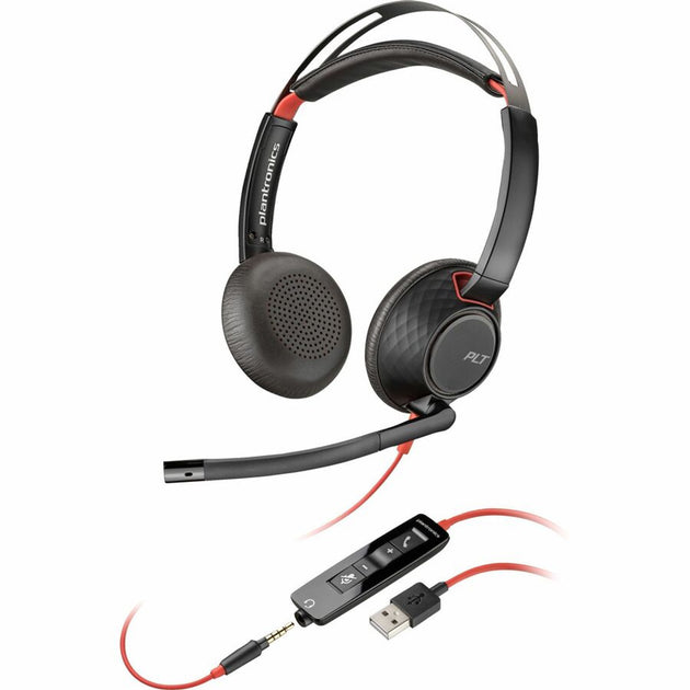 HP POLY BLACKWIRE C5220 USB-A HEADSET | PcHybrid