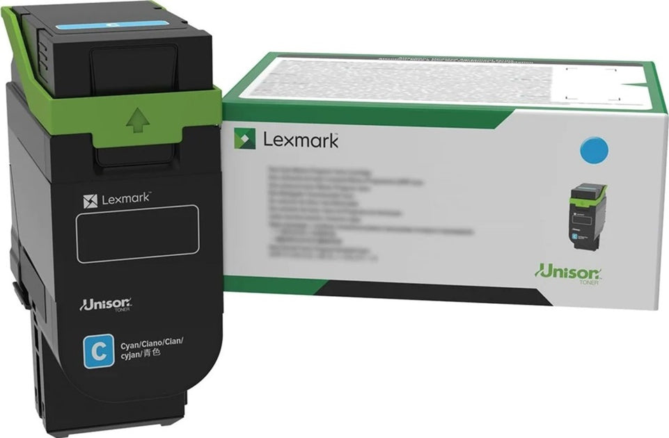 Lexmark Original Laser Toner Cartridge - Cyan Pack | PcHybrid
