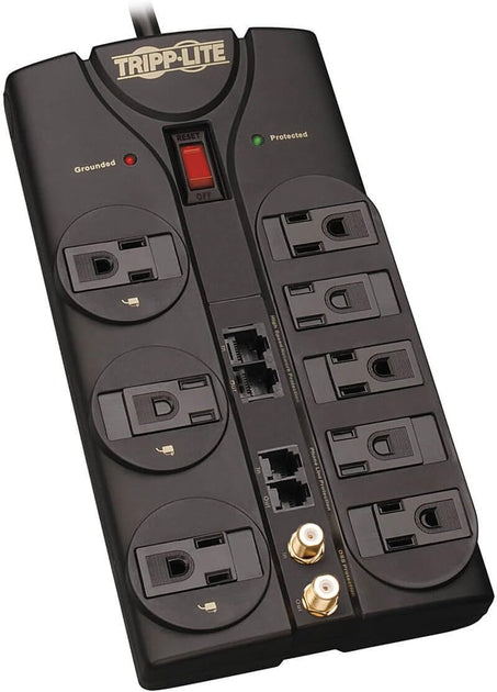 Tripp Lite 8-Outlet TV/Modem Surge Protector | PcHybrid