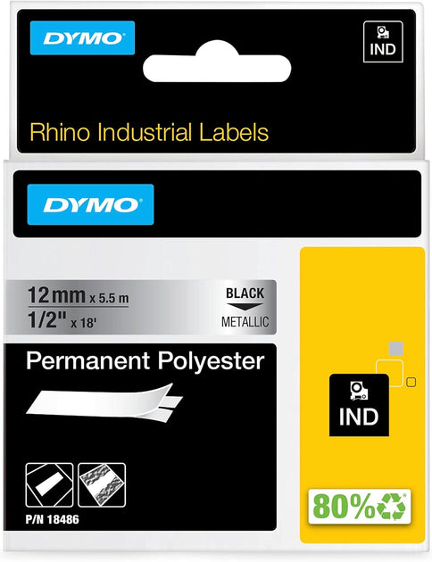 Dymo RhinoPRO 5000 Metallized Permanent Polyester | PcHybrid