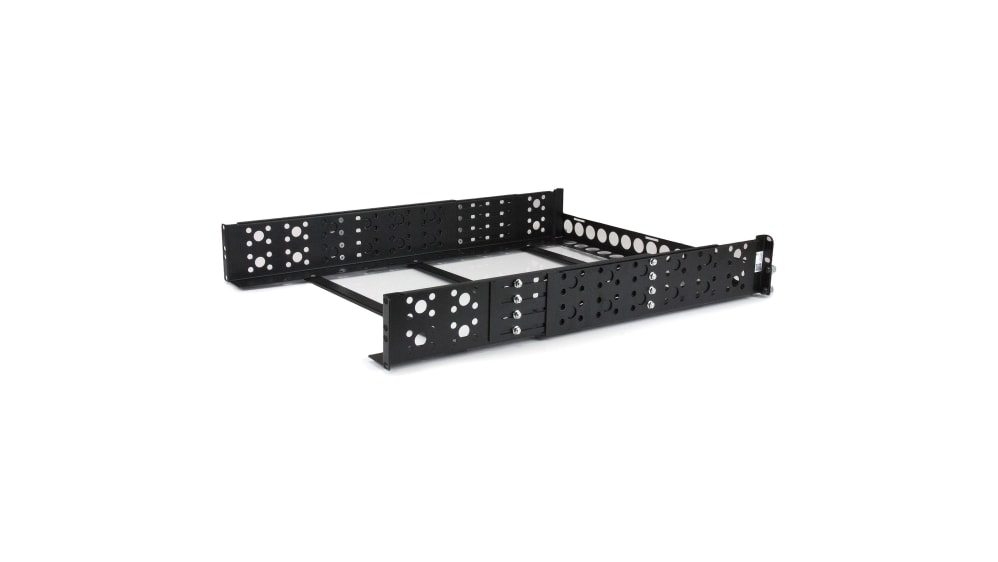 StarTech.com 2U Fixed 19" Adjustable Depth Universal Server Rack Rails ...