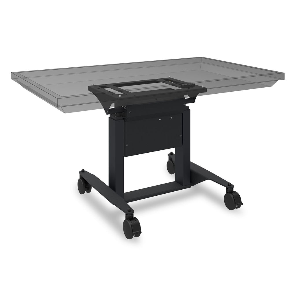e-Box motorized mobile cart with 90-dgree tilt and wheels (fast travel ...