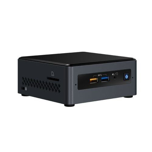 June Canyon nuc7CJYHN. 2c Celeron NUC w/ HDD, no codec, no cord. Suppo ...
